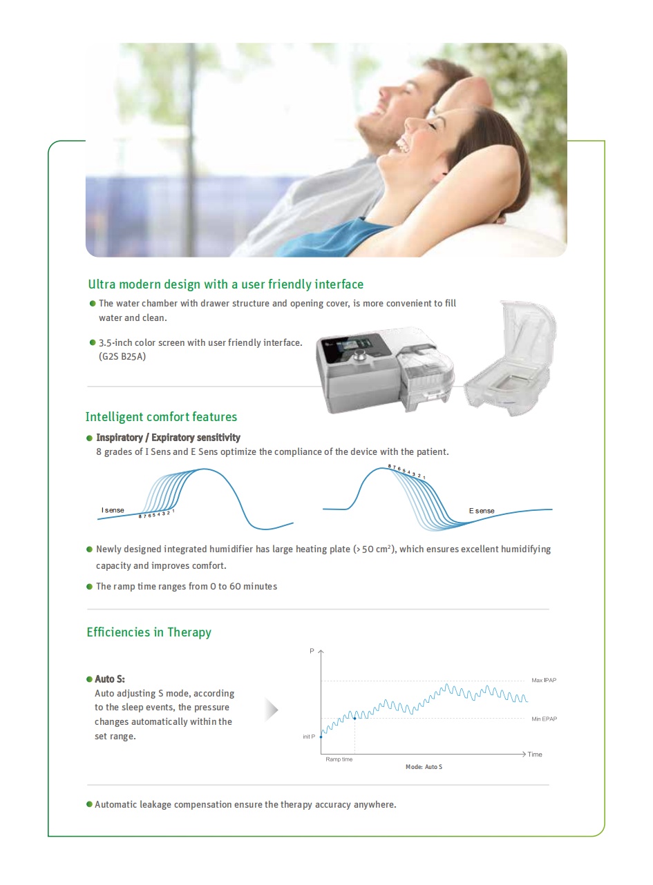BMC G2S BPAP B25T B-20A B-20T B-25T Arrival CPAP Bi-level CPAP for ...