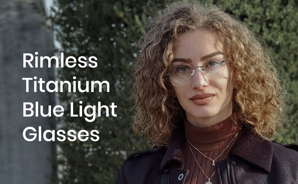 Cyxus Lightweight Simple Pure Titanium Fashion Color-Changing Glasses ...