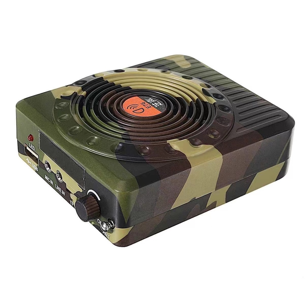 E76 35 Outdoor Speaker Bird Caller Amplifier Sound Decoy Player Remote ...