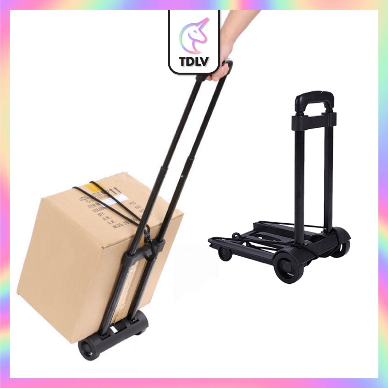 TDLV Multifunctional Wheels Foldable Trolley Shopping Cart Folding ...