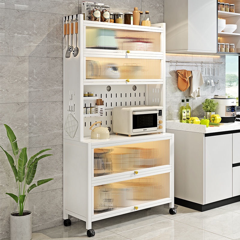 Removable Kitchen Cabinet Kitchen Rack Multifunctional Storage Cabinet ...