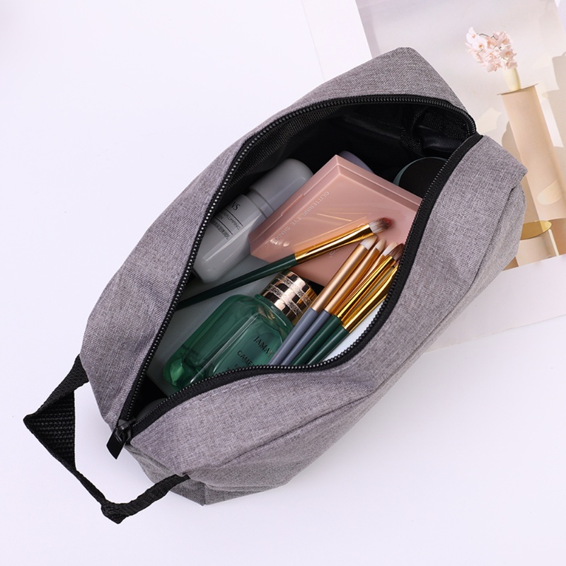 Travel Waterproof Cosmetic Bag with Handler / Large Capacity Make Up ...