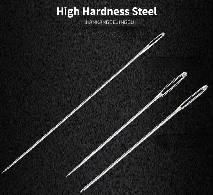 24PCS Set Large Eye Needles Hand Sewing Needles Elderly Needles ...