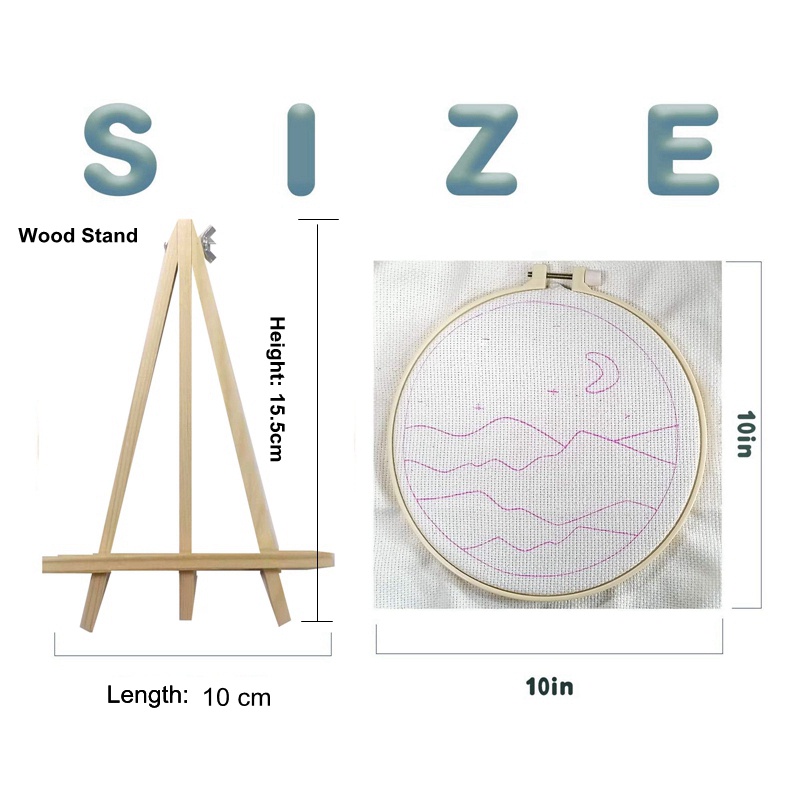 【SG Stock】[Children Gift] Cross Stitch Kit Poke Embroidery Punch Needle ...