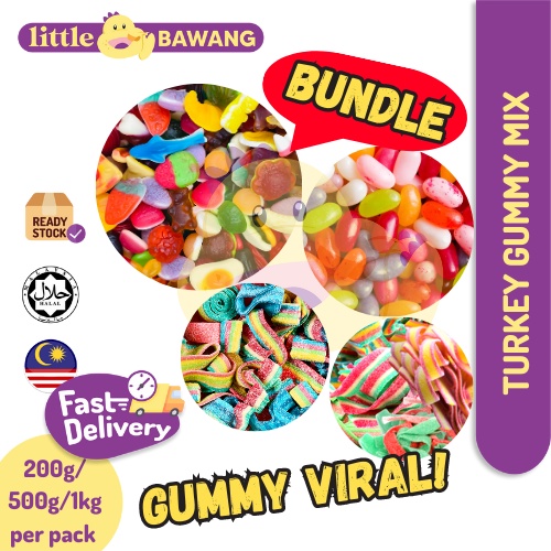 Gummy Turkey Viral Borong 200g 500g 1kg | Shopee Singapore