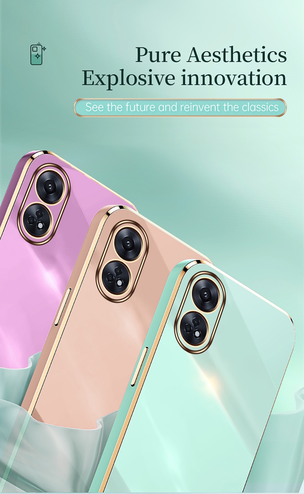 Oppo Reno 8T 4G 5G Casing For Oppo Reno8 T 8 T Reno8T CPH2481 CPH2505 ...