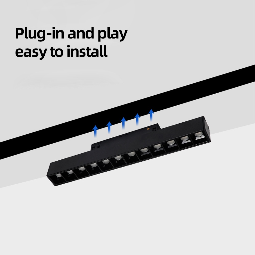 Smart Tuya Magnetic Track Light LED Zigbee Dimmable Recessed Rail ...