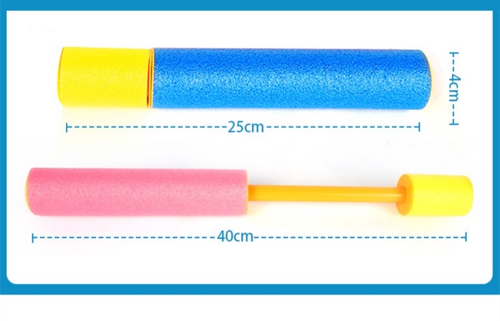 Water Launcher Kids Summer EVA Foam Squirt Beach Toys Spray Water Toy ...