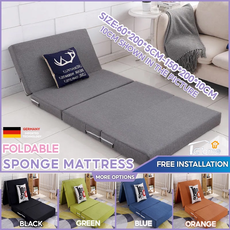 LAL Foldable Mattress Folding Mattress Foldable Bed Rollaway Bed/sofa ...