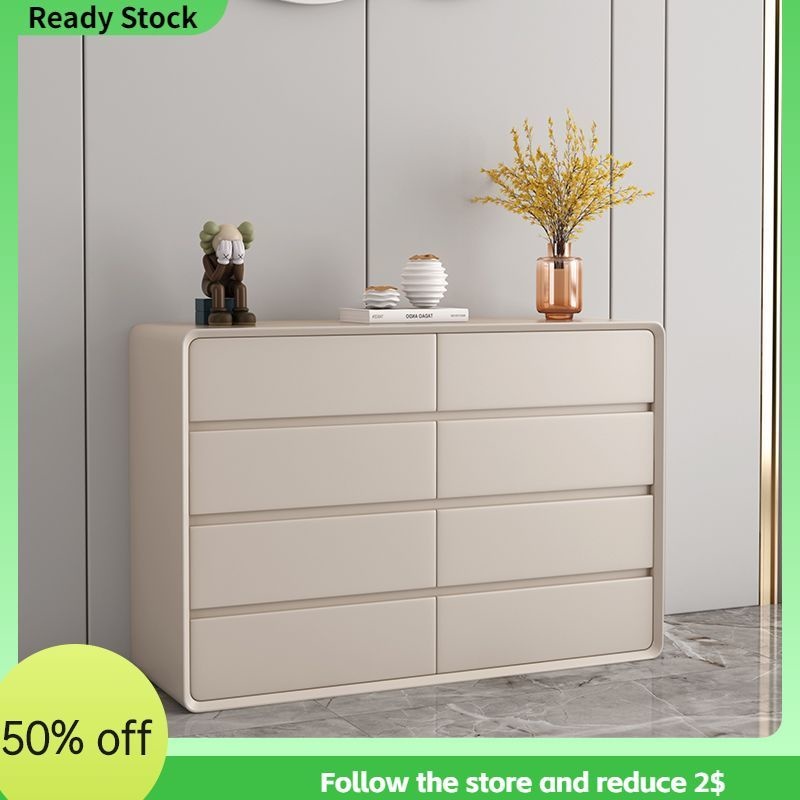 Italian White Cream Style Full Solid Wood Five-bucket Cabinet, Storage ...