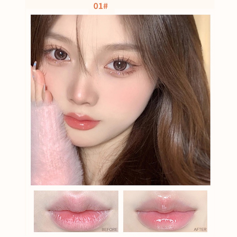 MAFFICK Lip Oil Honey Lip Oil Lip Gloss Lip Balm Care Moisturizing Fade ...