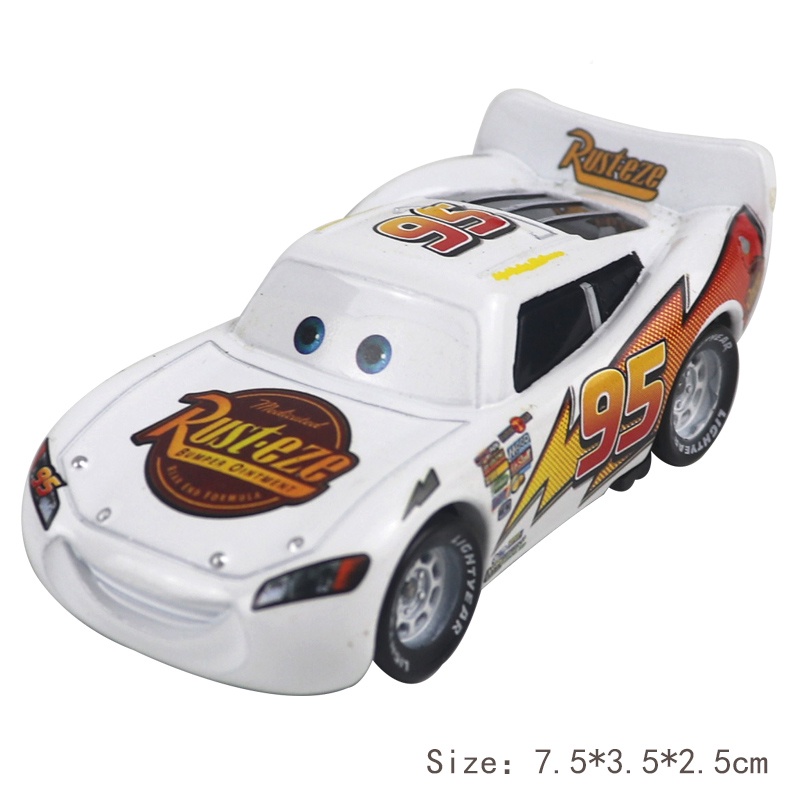 Pixar Car 2 Lightning McQueen Model Toy Car 1:55 Diecast Metal Alloy ...