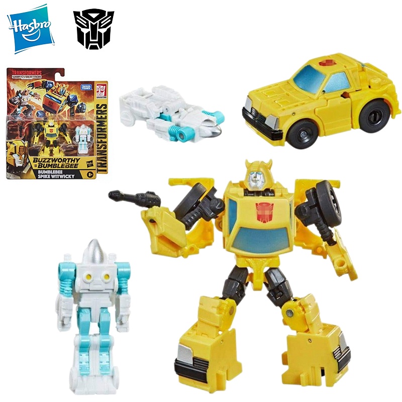 Hasbro Transformers Kingdom Series War for Cybertron Bumblebee Spike ...
