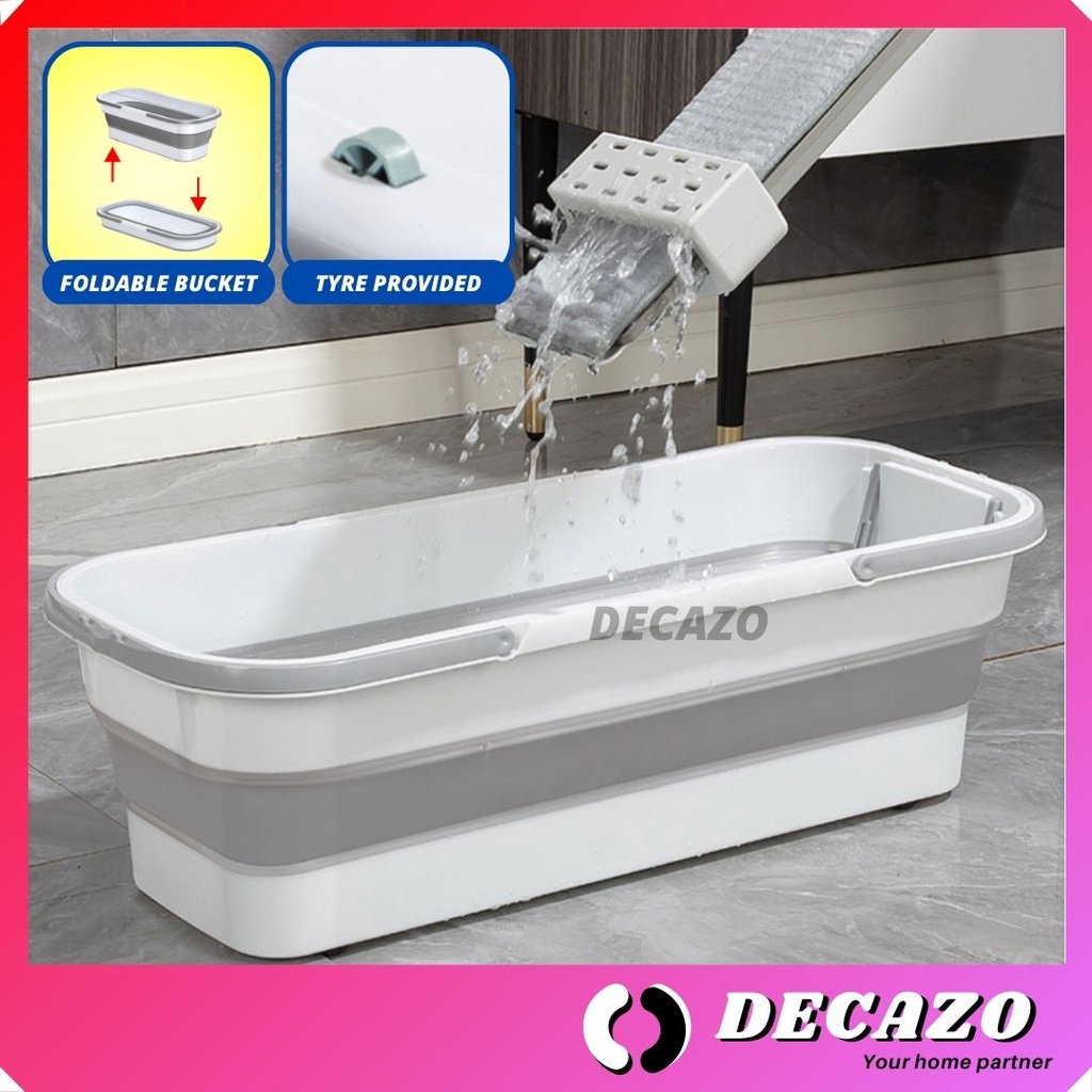 Baldi Lipat 16L Large Capacity Foldable Bucket Bathroom Foldable Basin ...