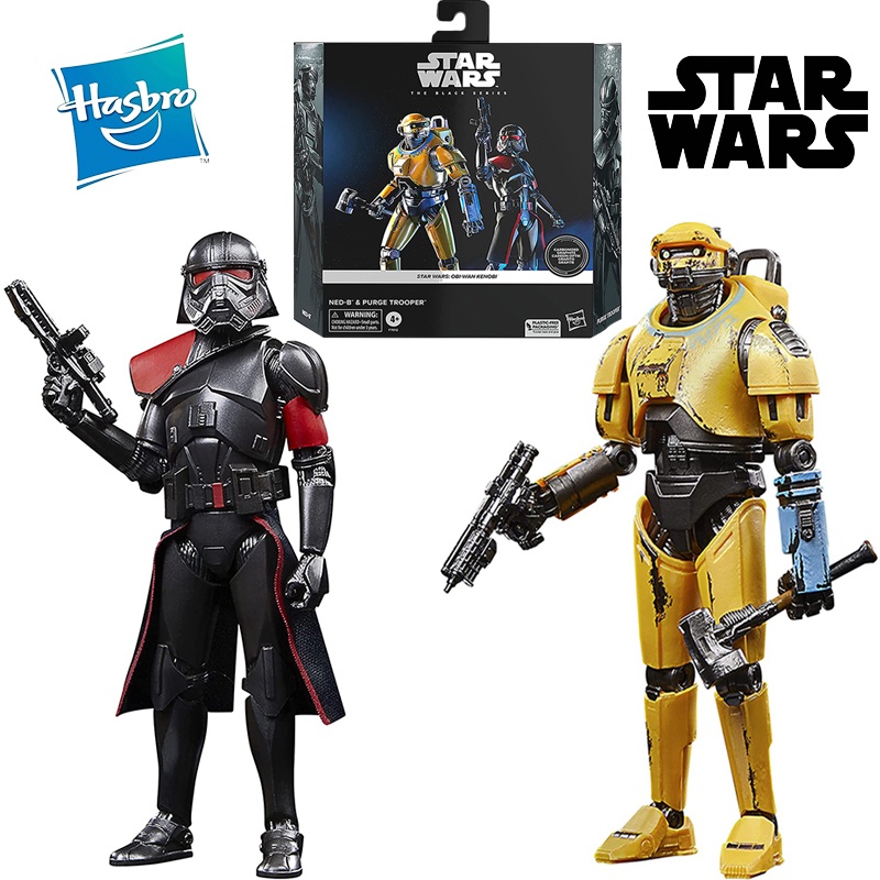 Hasbro Star Wars OBI-Wan Kenobi NED-B & Purge Trooper 6 Inches 16Cm ...
