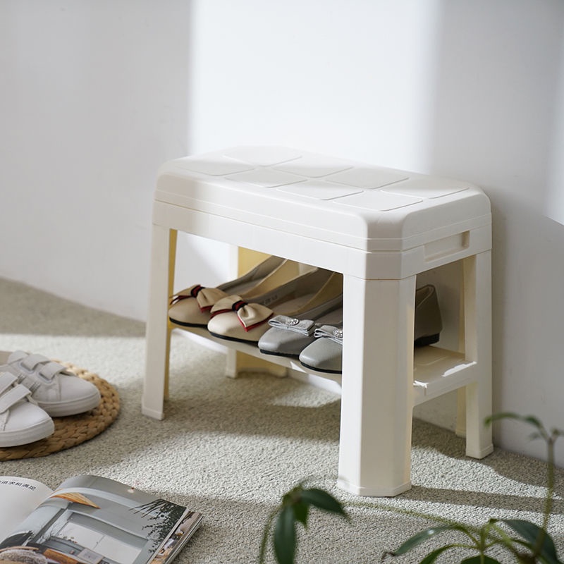 Shoe Changing Stool Storage Stool Home Stool Home Thickened Non-slip ...