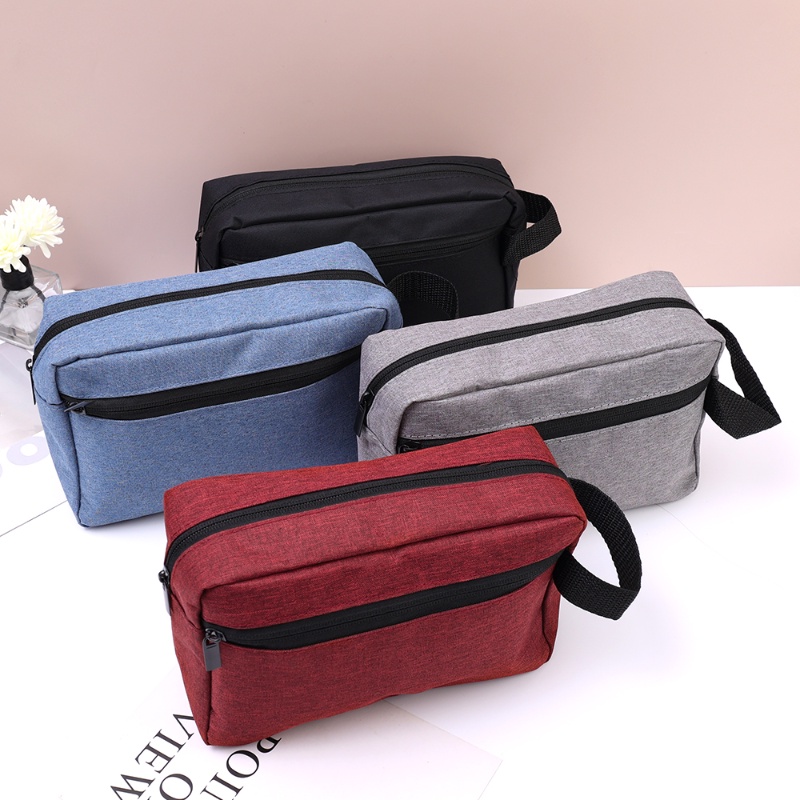 Travel Waterproof Cosmetic Bag with Handler / Large Capacity Make Up ...