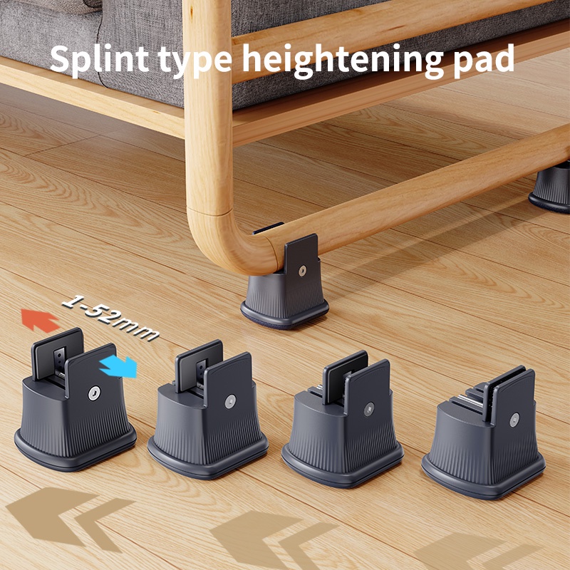 OATSBASF Width Adjustable Chair Leg Uprights Screw Clamp Furniture ...