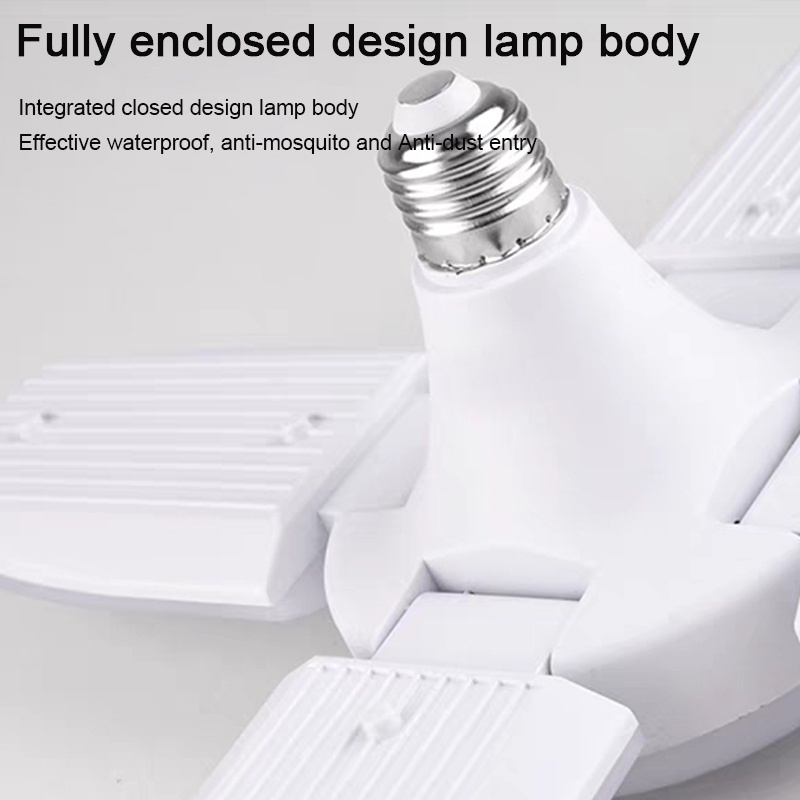 New LED Light Bulb Wholesale Four Leaf Light Folding Light Ball Bubble ...