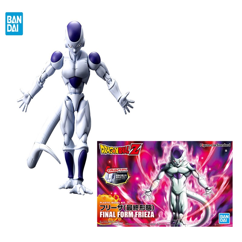 BANDAI Anime Figure Dragon Ball Frieza Action Figure Assembly Model ...