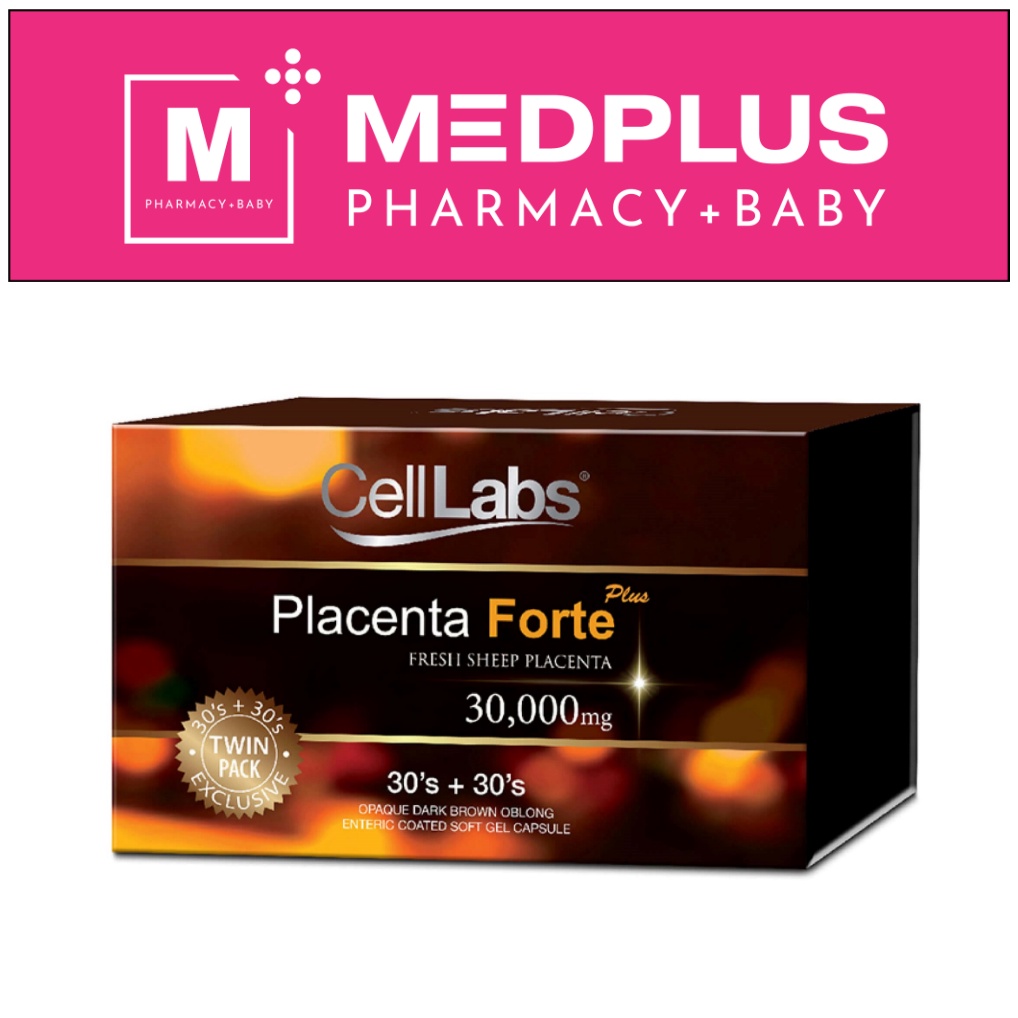 CellLabs Sheep Placenta Forte Plus 30s x 2 [EXP: 04/2026] | Shopee ...