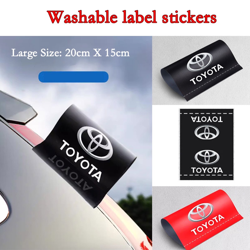 NEW Mercedes Benz Car Sticker Wash Label Style Trunk Door Decals PVC ...