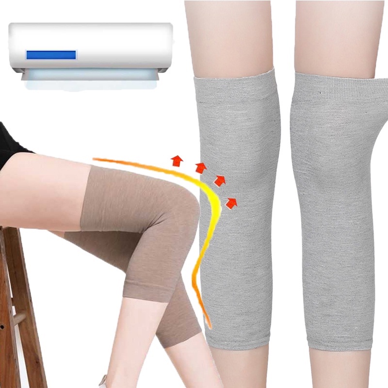 [ Featured ] 1 Pair Air-conditioning Room Warm Knee Socks Breathable ...