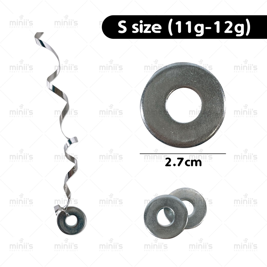 Miniis 1pcs Round Metal Helium Balloons Weights Ring for Balloon ...