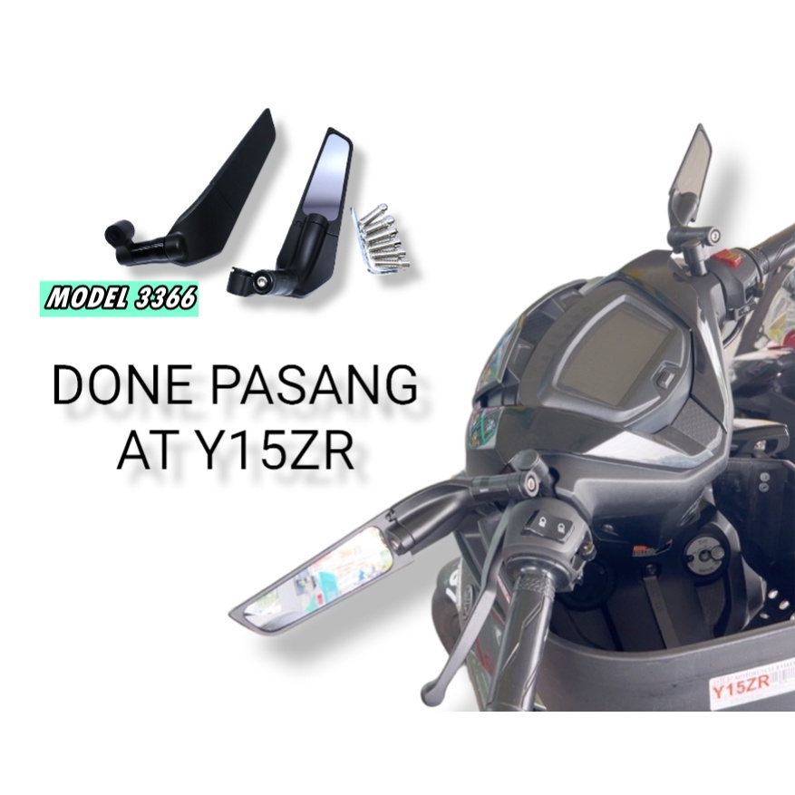 Side Mirror WINGLET Y15 Rsx NVX XMAX NMAX Y15zr lc135 y16zr rs150 ...