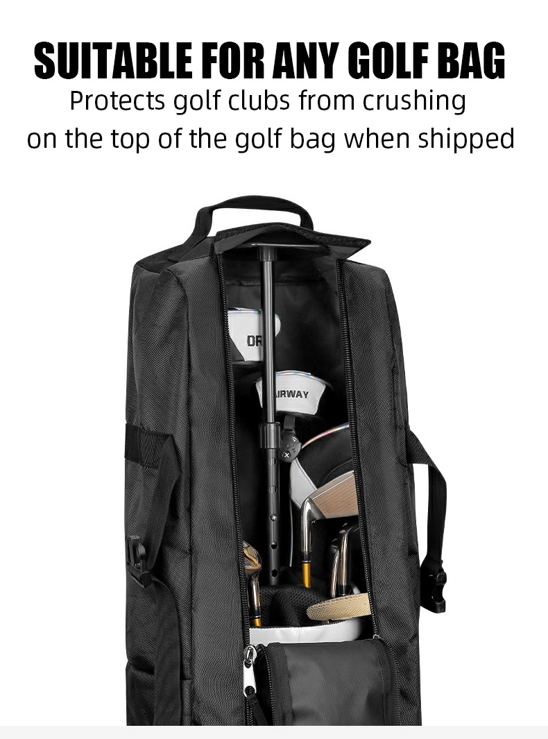 PGM adjustable length golf travel bag support rod golf club protection ...