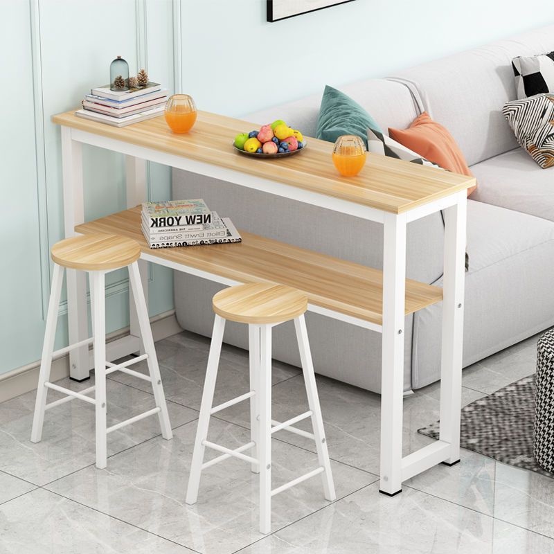 Bar Table Against The Wall, Household Living Room Partition, High Foot ...