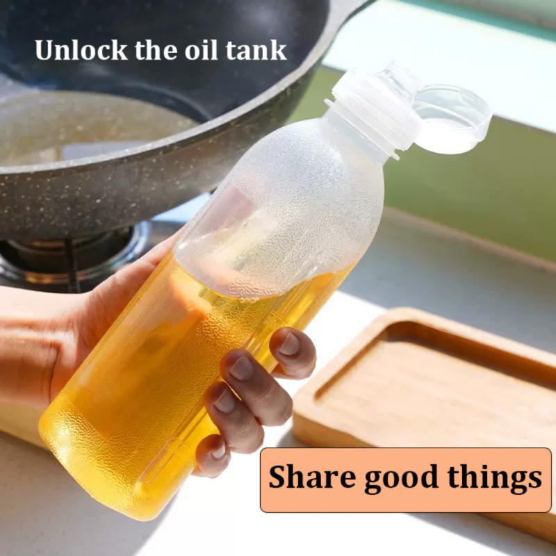300ml/500ml Squeeze Oil Bottle Oil Dispenser Cooking Condiment ...