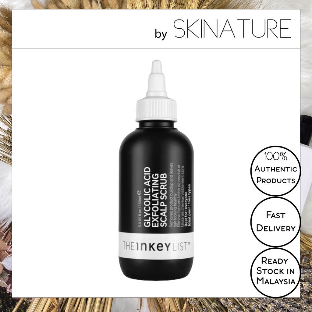 The Inkey List Glycolic Acid Exfoliating Scalp Scrub (150ml) | Shopee ...