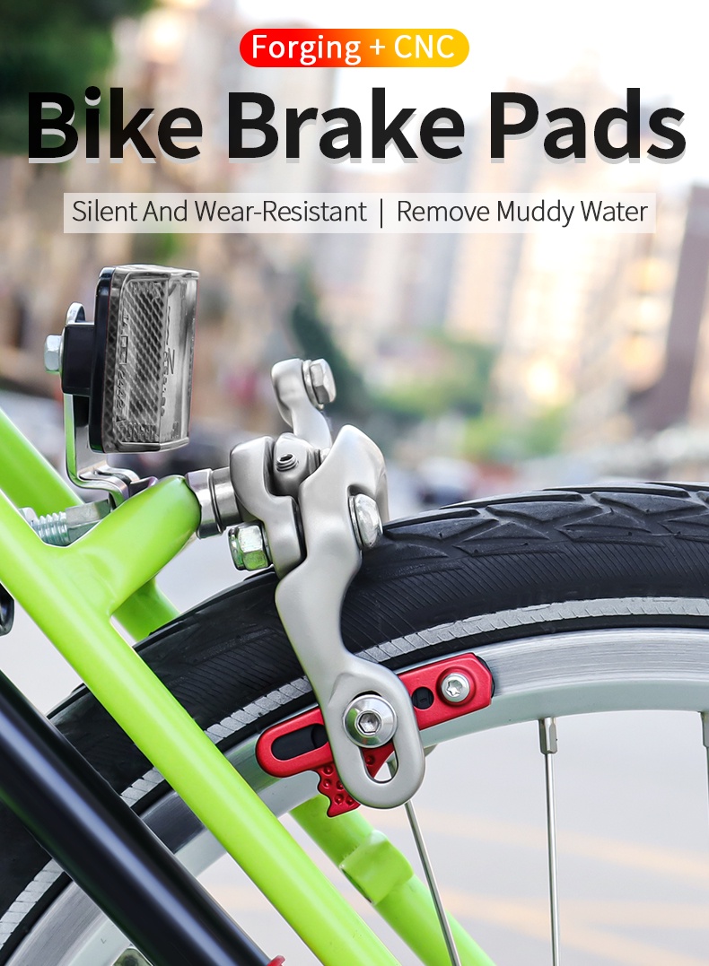 MUQZI Road Bike Brake Pads Aluminum Ultra Light Brake Shoes MTB Bicycle ...