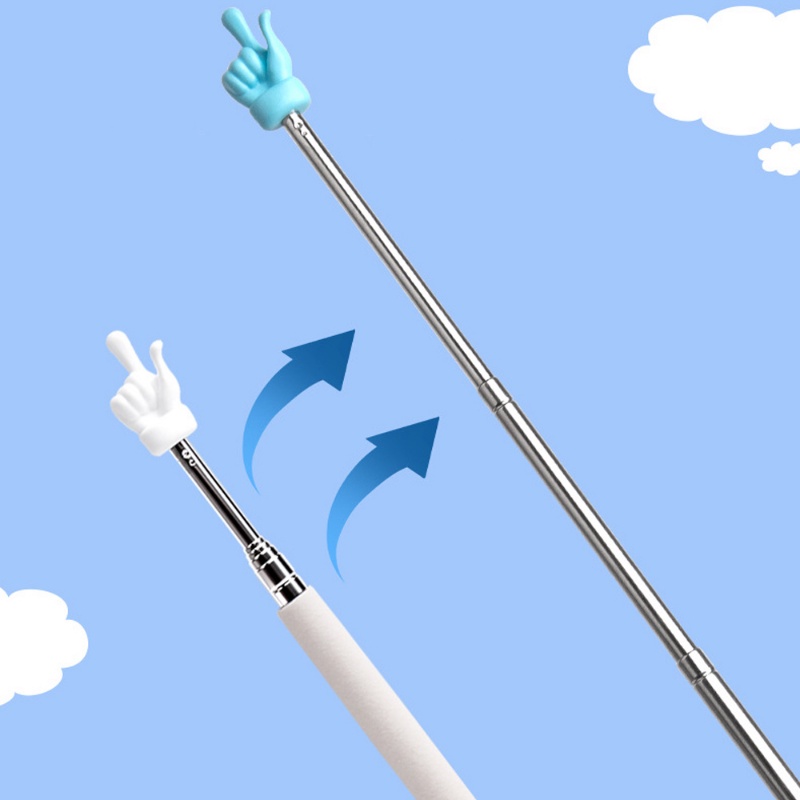 Retractable Finger Teaching Stick Children Reading Guiding Pointer Non ...