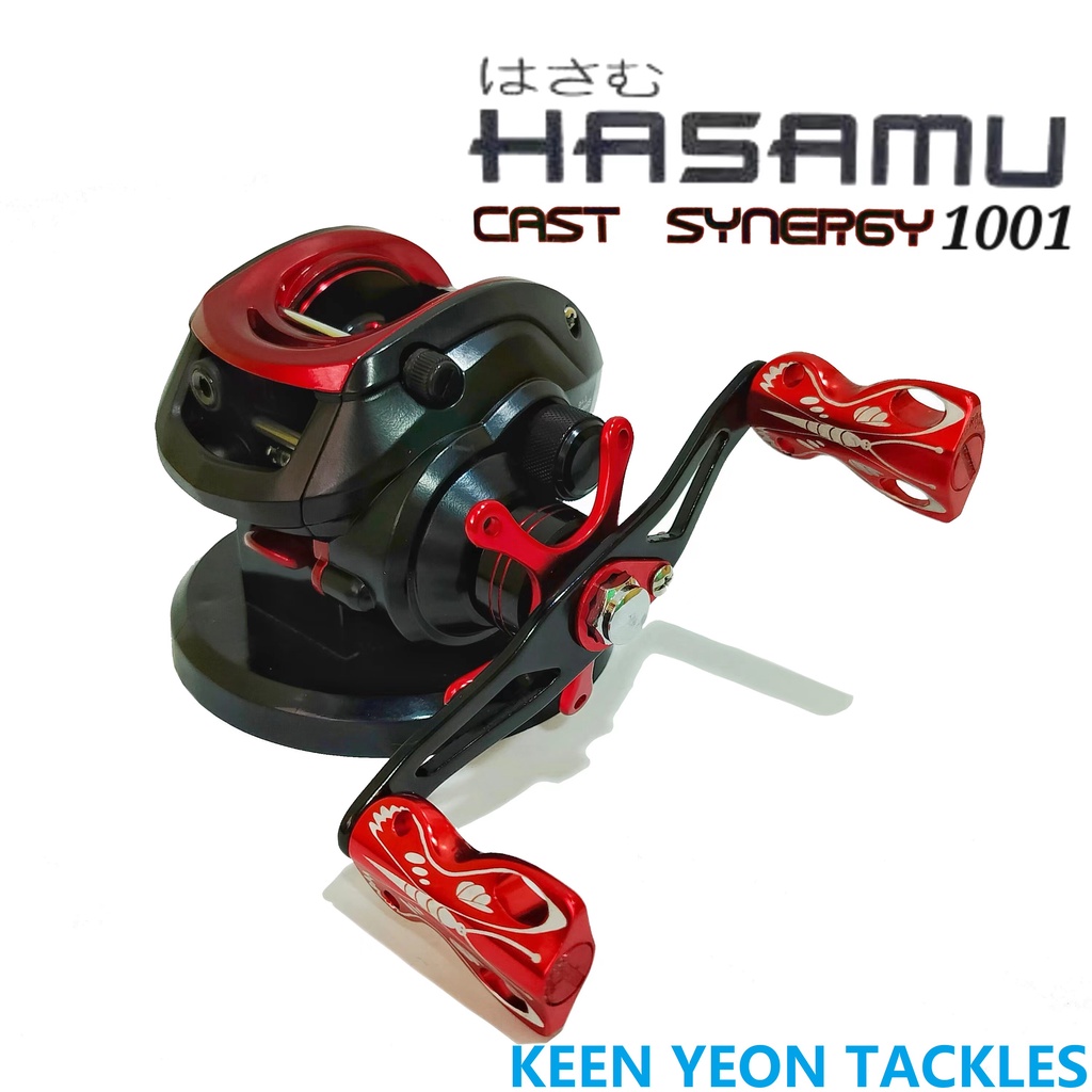 HASAMU CAST SYNERGY FISHING REEL ( BAITCASTING ) | Shopee Singapore