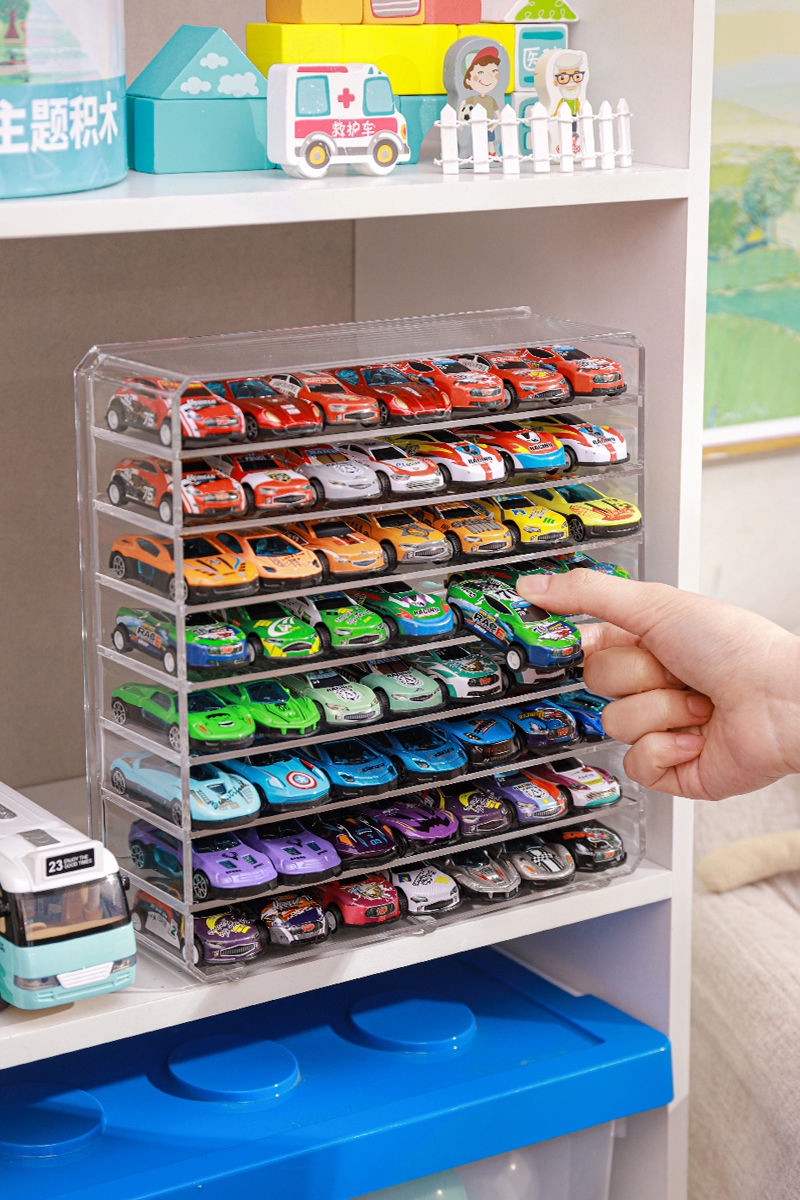 Storage Rack Display Rack Model Alloy Simulation Super Small Mini ...