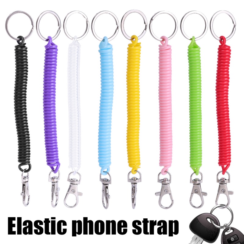Outdoor Phone Key Cord Clasp Hook /Multifunctional Retractable Spring ...