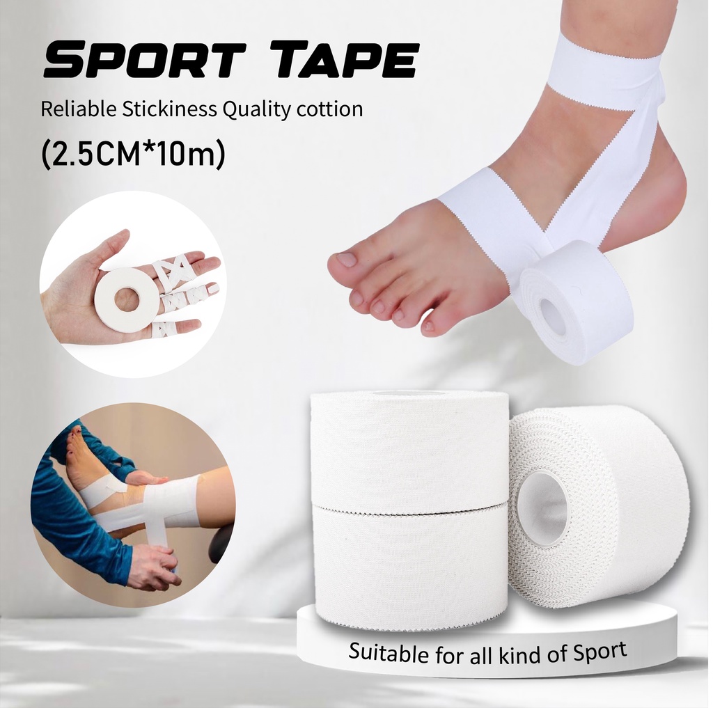 Strapping Rigid Sport Tape Athletic Cotton Tape Elastic Trainer Care ...