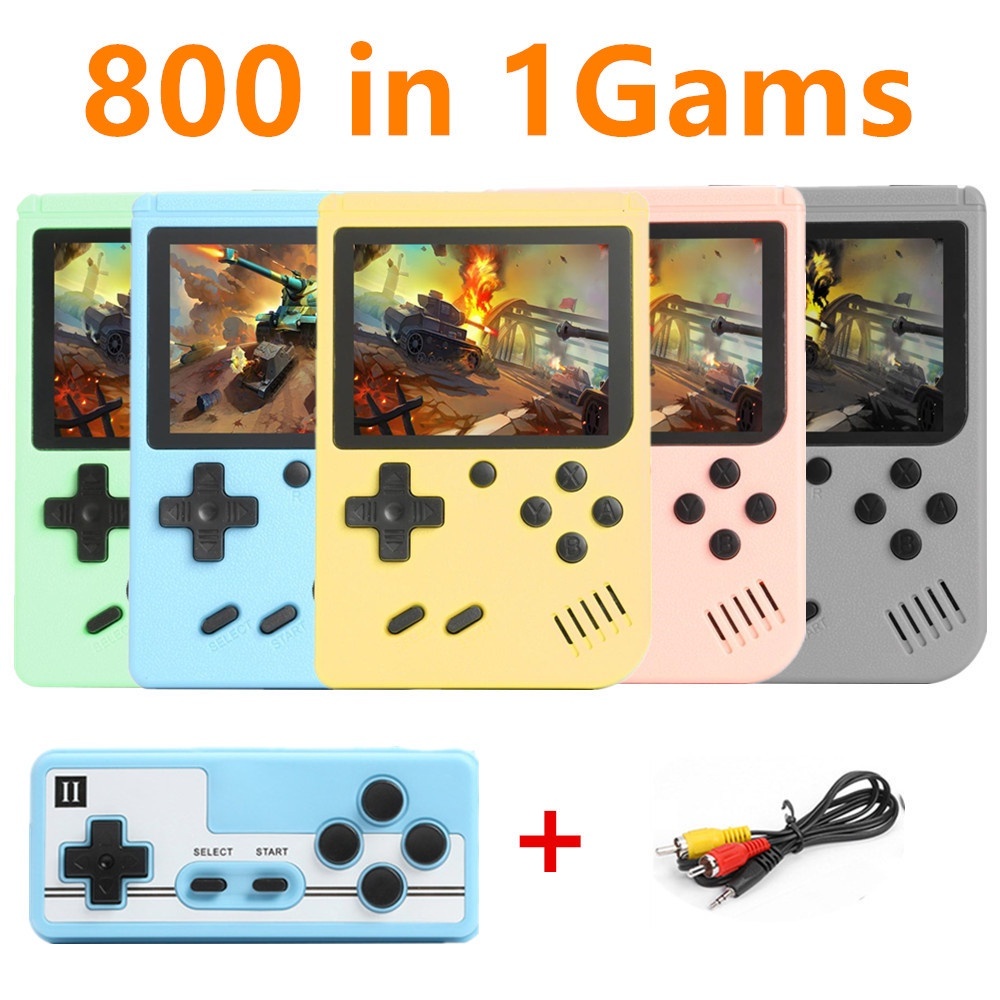 800 IN 1 Retro Mini Game Machine Super Mario Handheld Game Console ...