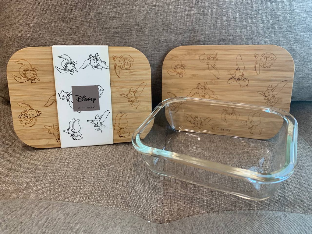 Primark Disney Dumbo Glass Lunchbox | Shopee Singapore