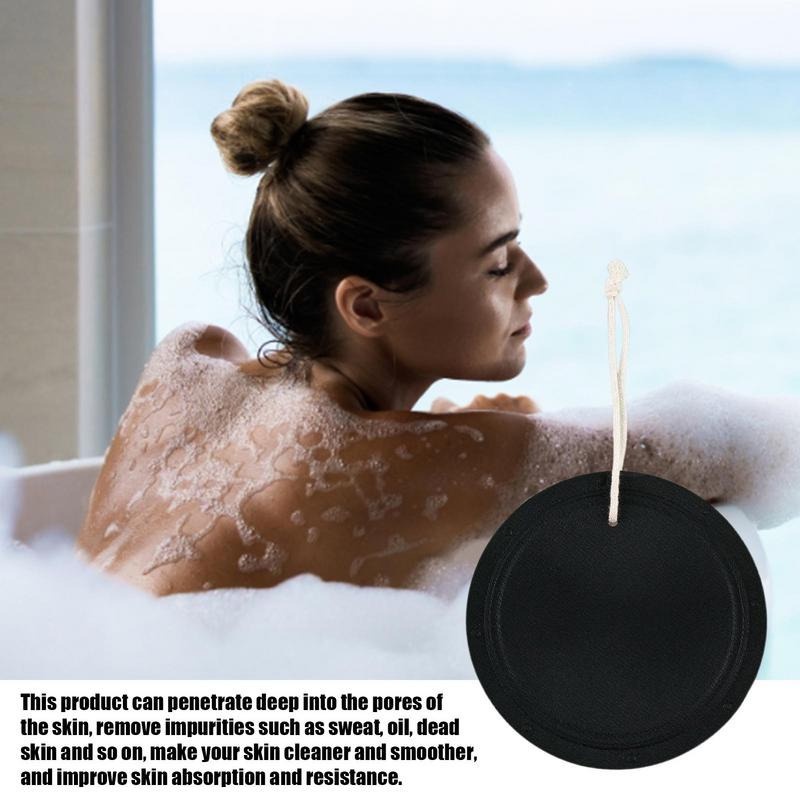 Painless Scrub Gentle Body Bath gloves / Home Exfoliator Rub Back Ash ...