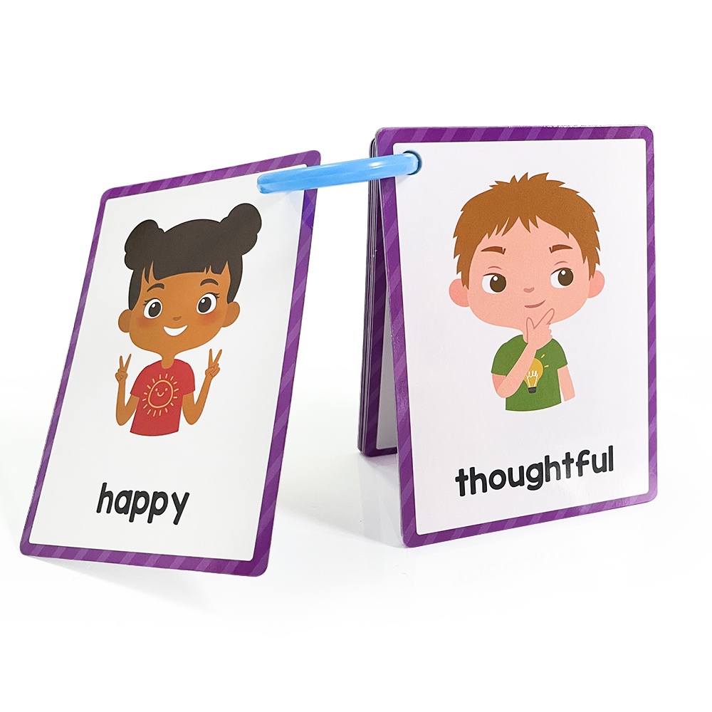 15 Cards My Emotion Feeling Vocabulary Words Cards Learning English ...