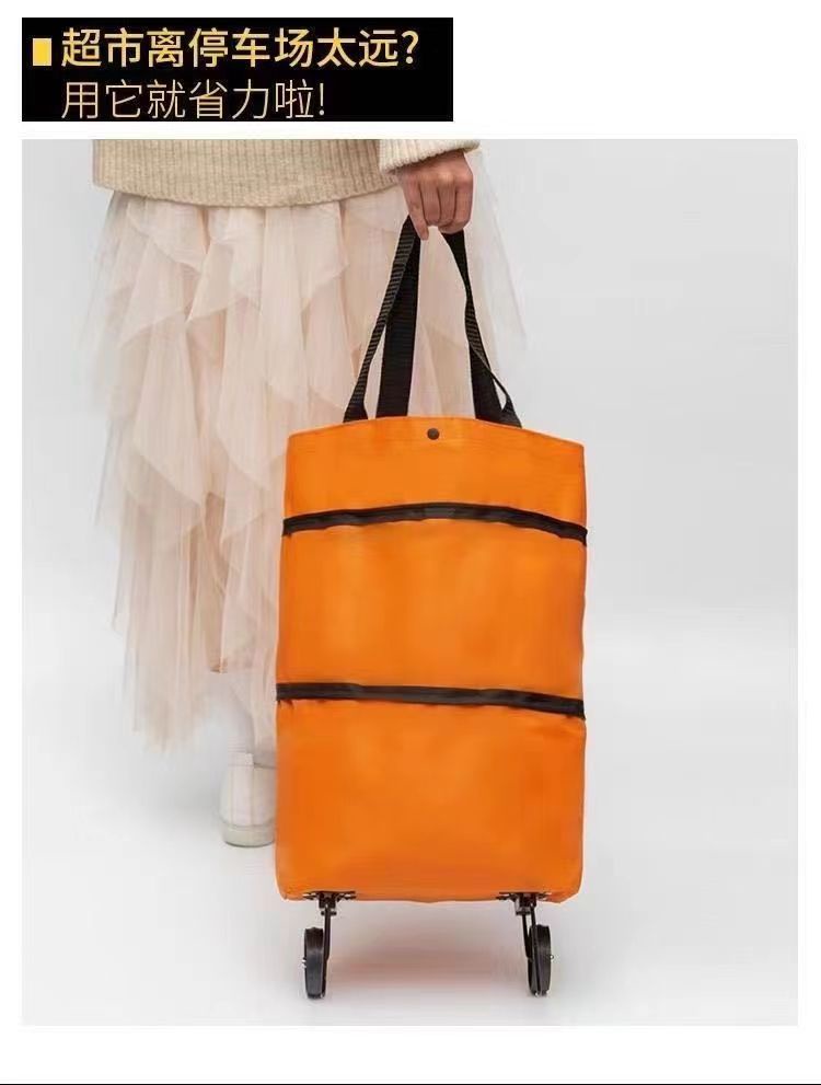 Popular Portable Shopping Cart Shopping Bag Hand-Pulled Shopping ...