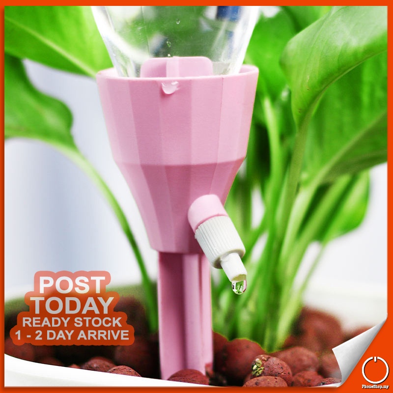 EASY SETUP Self Watering System Kit Auto Drip Garden Flower Water ...