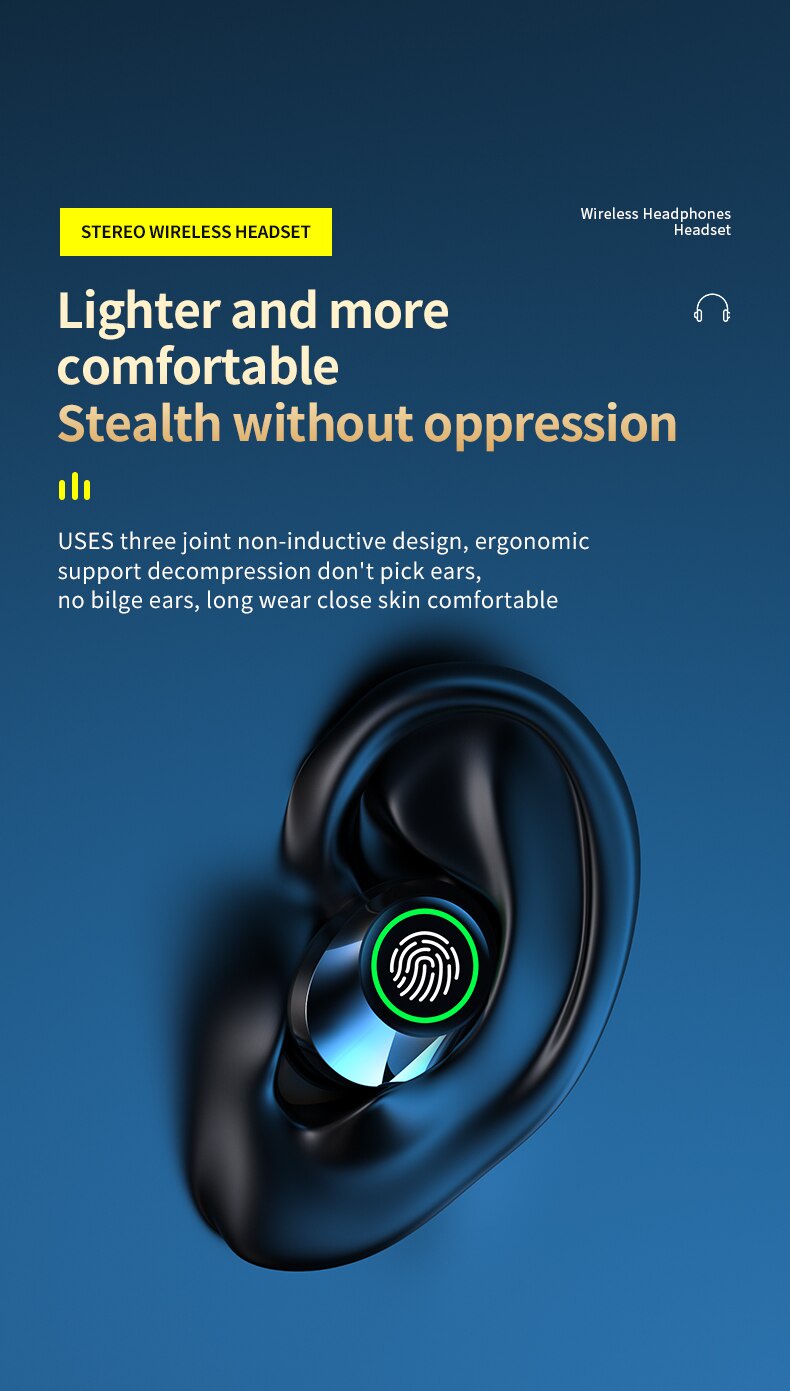 Vitog New Wireless Earphone BQ40 5.3 Bluetooth In-ear Headphones TWS ...