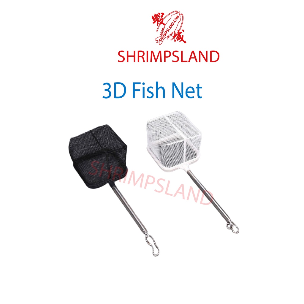 [SHRIMPSLAND] Aquarium Retractable 3D Fish Net Isolation Fish Tank Tool ...