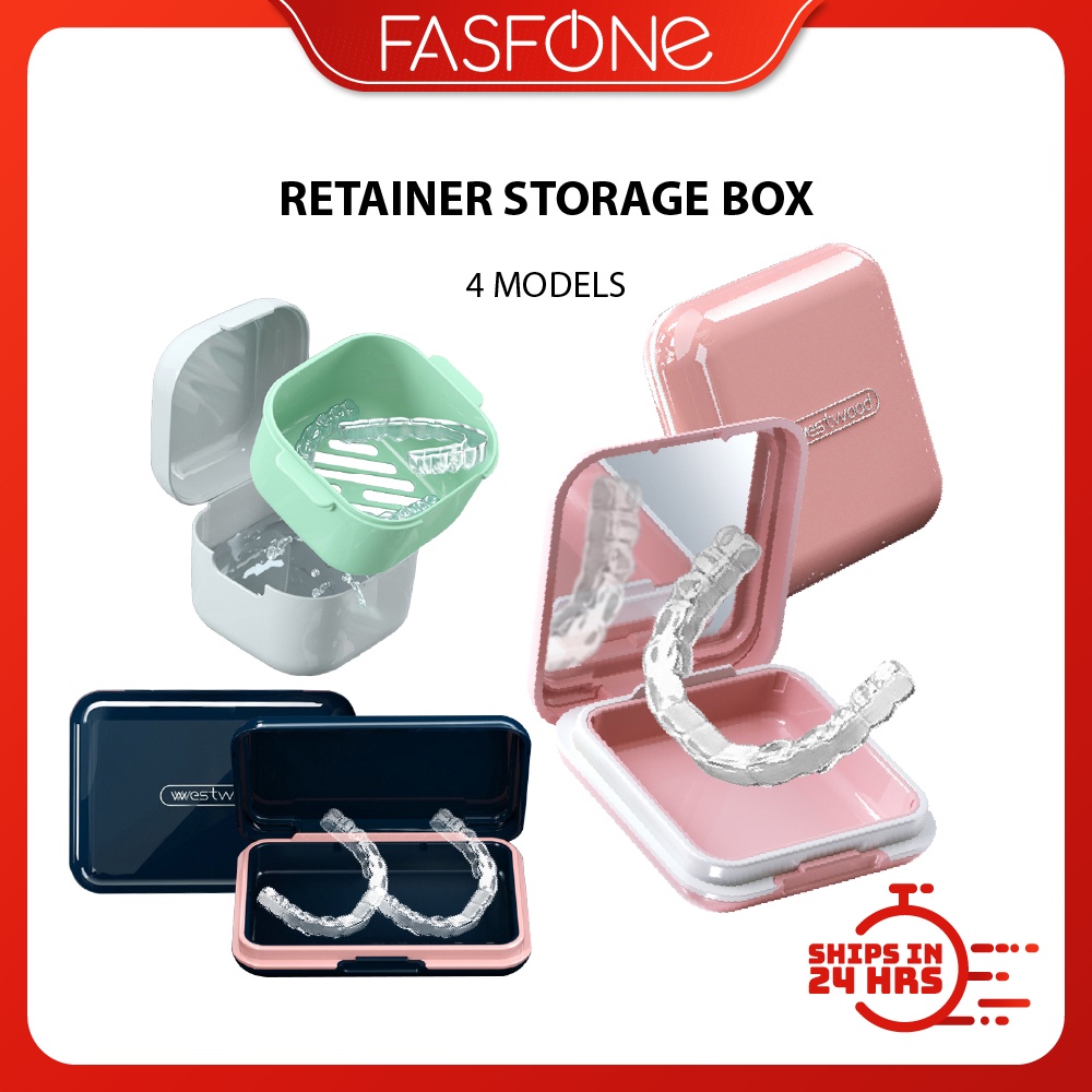 Storage Box Tooth Braces Retainer Box Braces Oral Orthodontic Denture ...