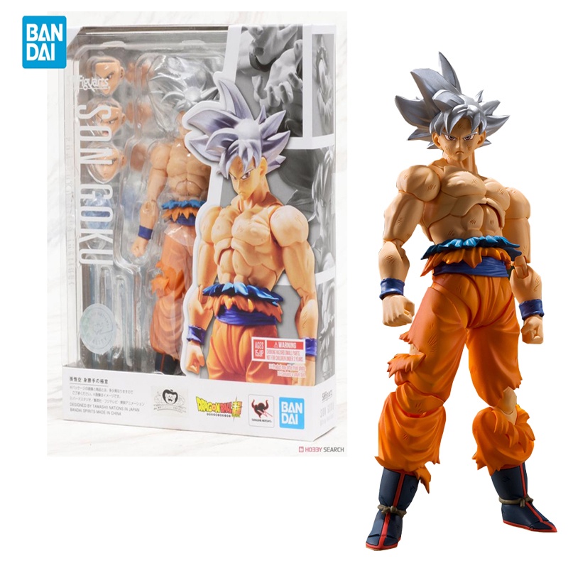 Bandai Anime SHF Dragon Ball Z Super Silver Hair Ultra Instinct Goku ...