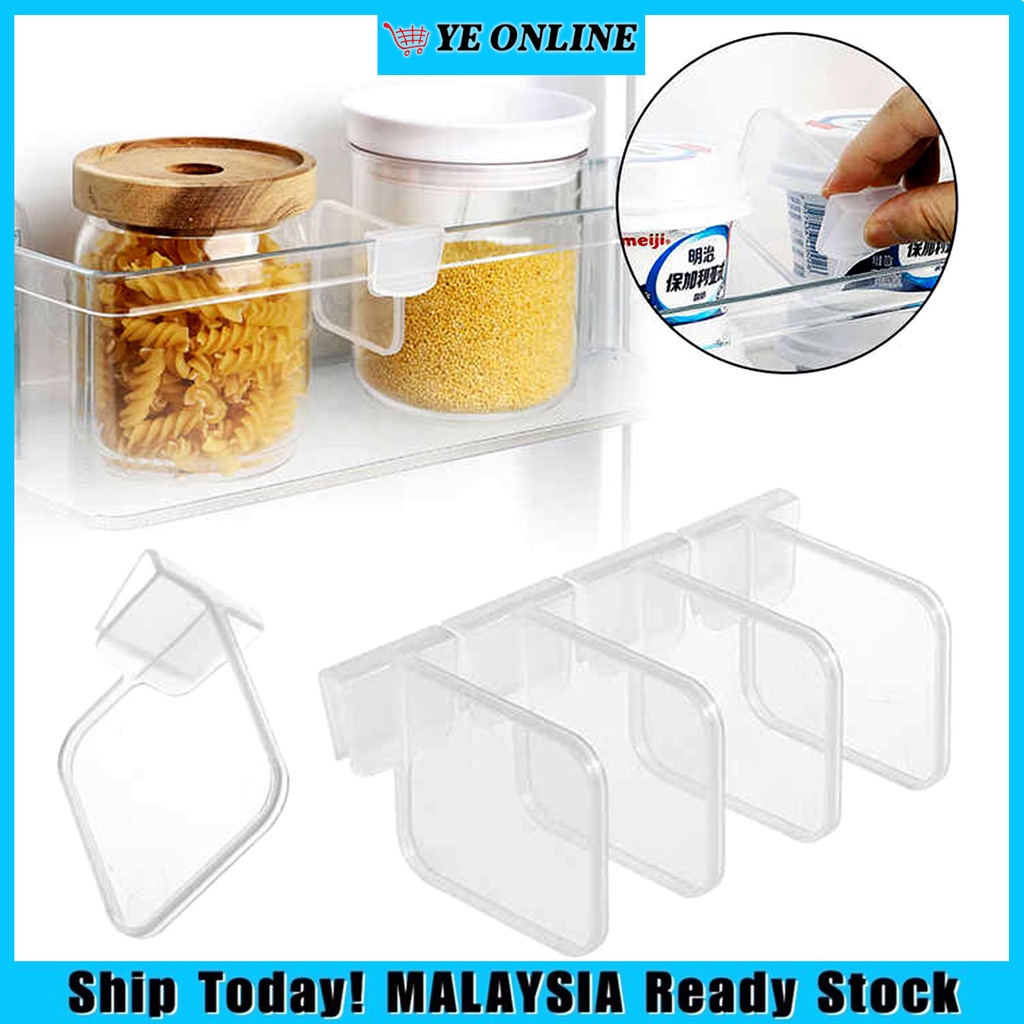 Plastics Snap-on Fridge Space Allocators Fridge Partition Board ...